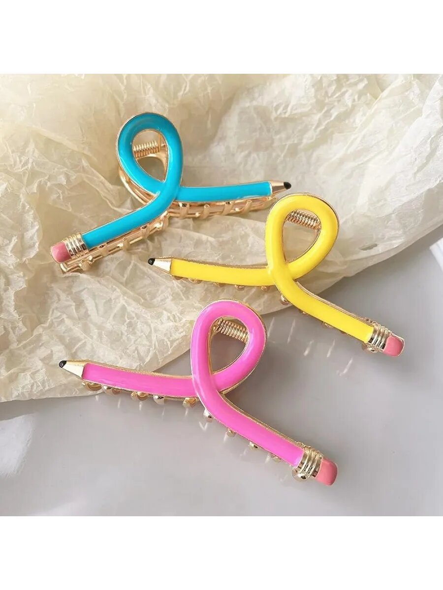 3 шт заколки для волос карандаши антискользящие для женщин у