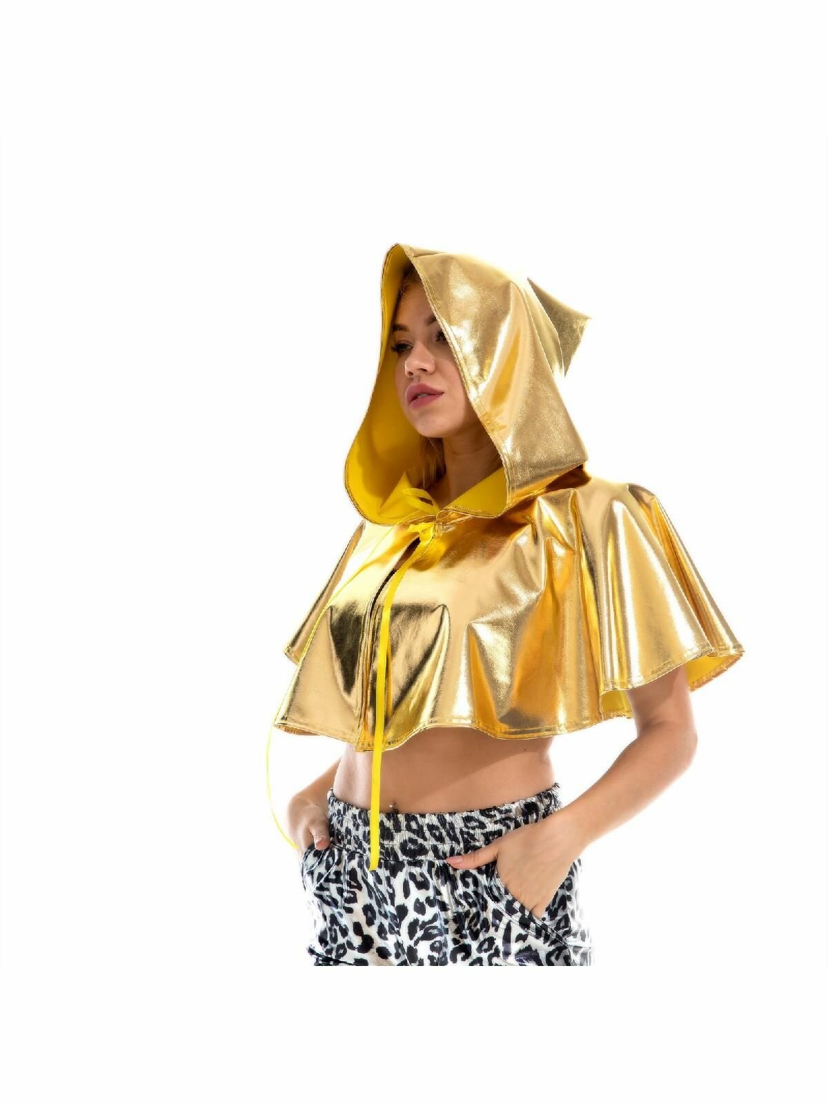 Плащ с капюшоном для ведьмы, Золото