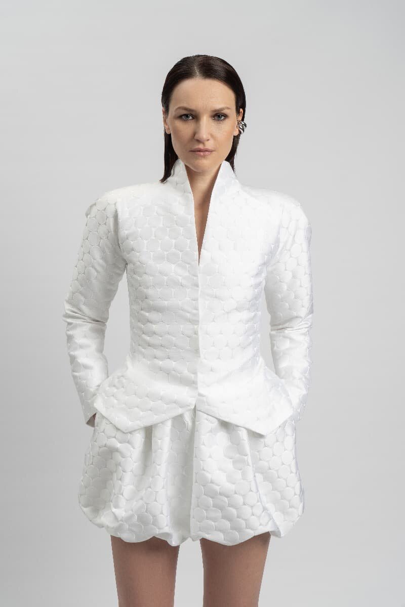 Пиджак VIVOL, размер S, белый