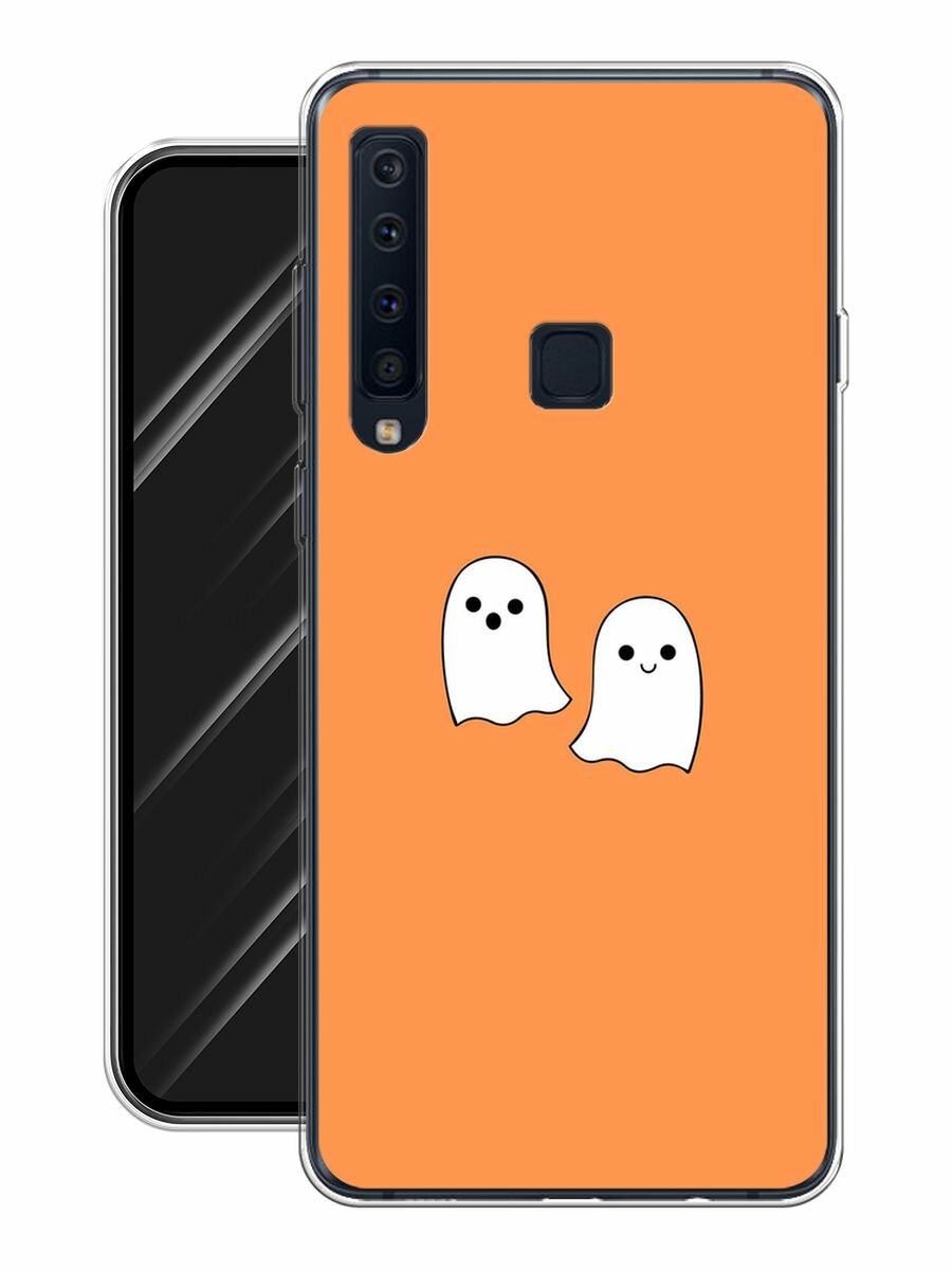 Чехол на Samsung Galaxy A9 2018 / Самсунг Галакси А9 2018 с принтом Cute ghosts — фото 1