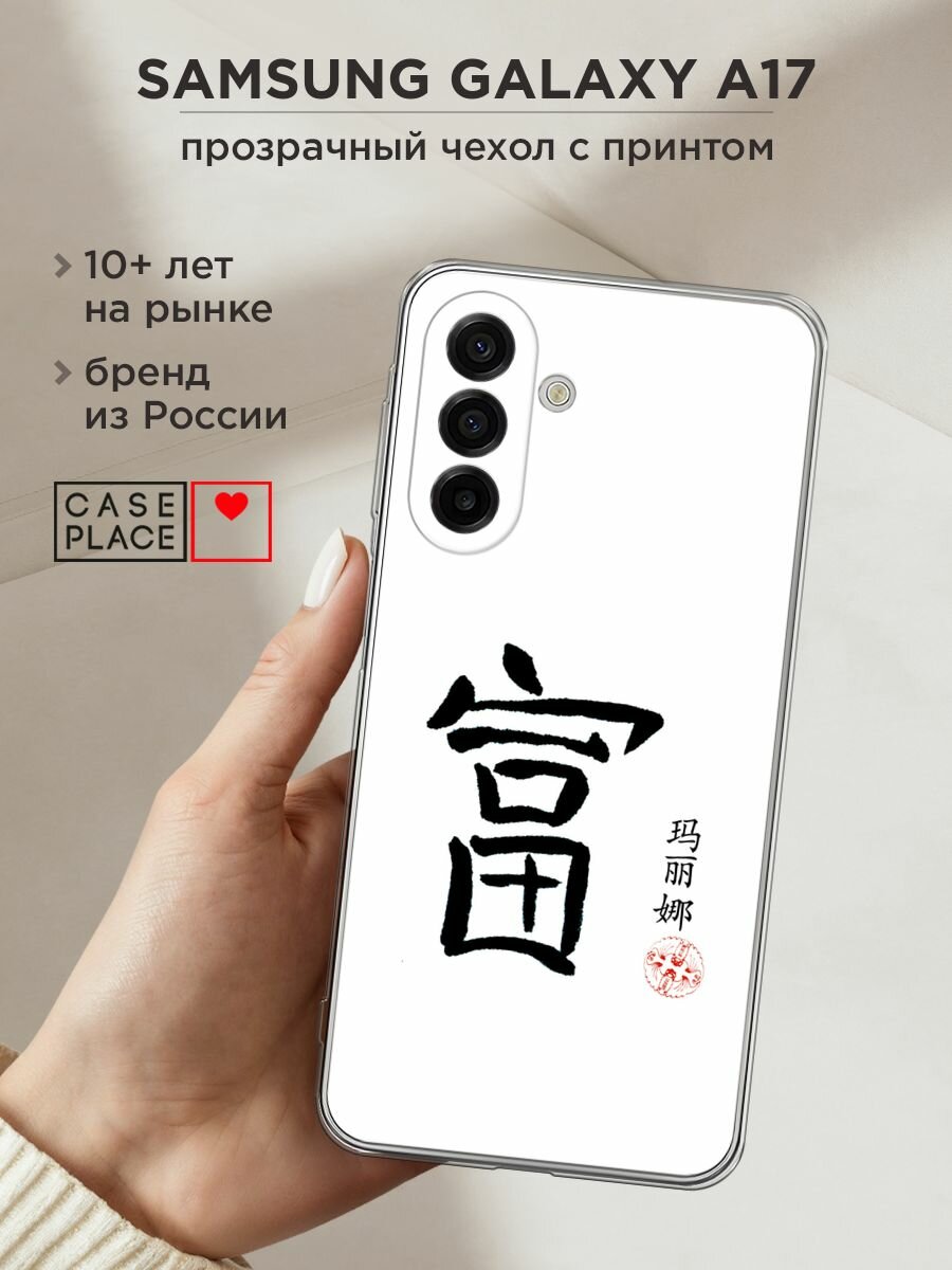 Чехол на Samsung Galaxy A17 / Самсунг А17 с принтом "Богатство 1"