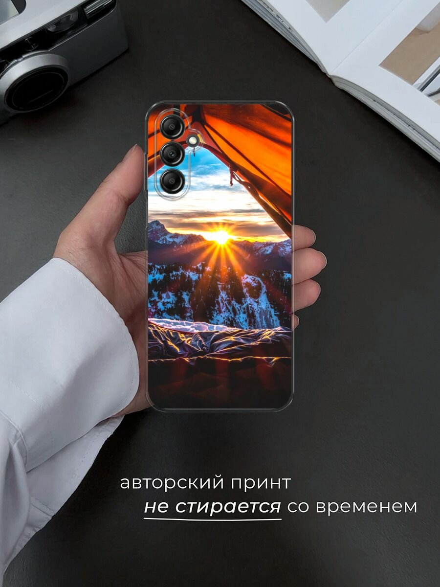 Чехол на Samsung Galaxy A15 / Самсунг А15 с принтом "Горы 7" — фото 1