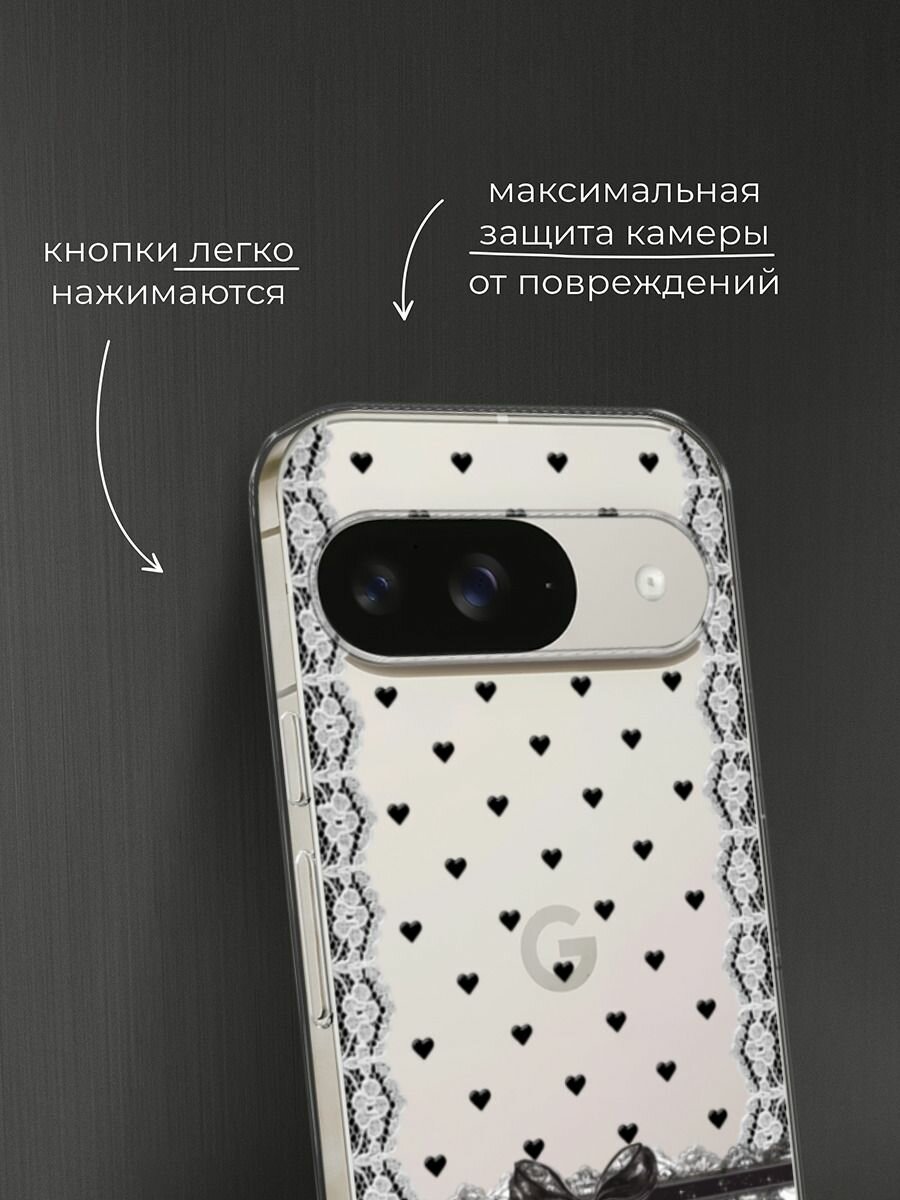 Чехол на Google Pixel 9 / Гугл Пиксель 9 с принтом "Подарочек" — фото 1