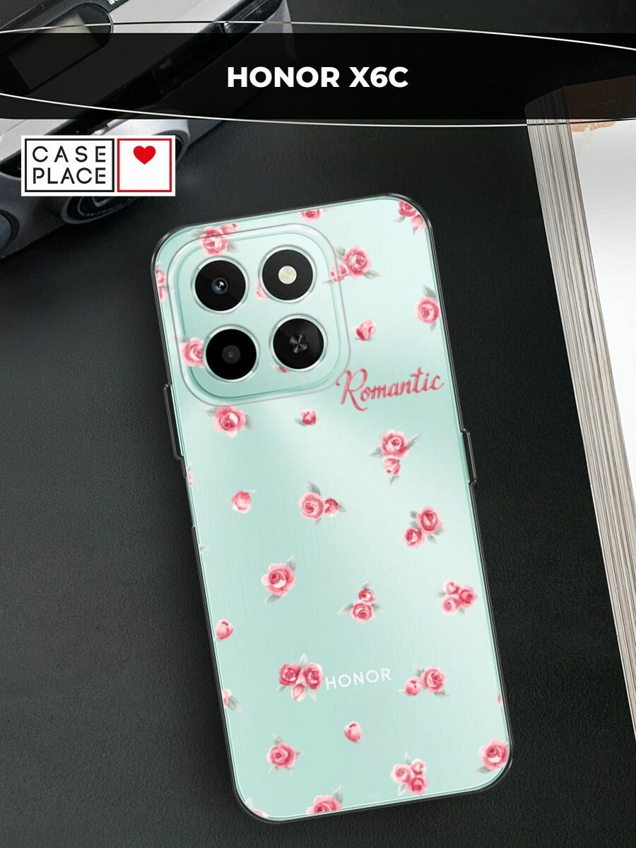 Чехол на Honor X6c / Хонор X6c с принтом "Romantic 3"