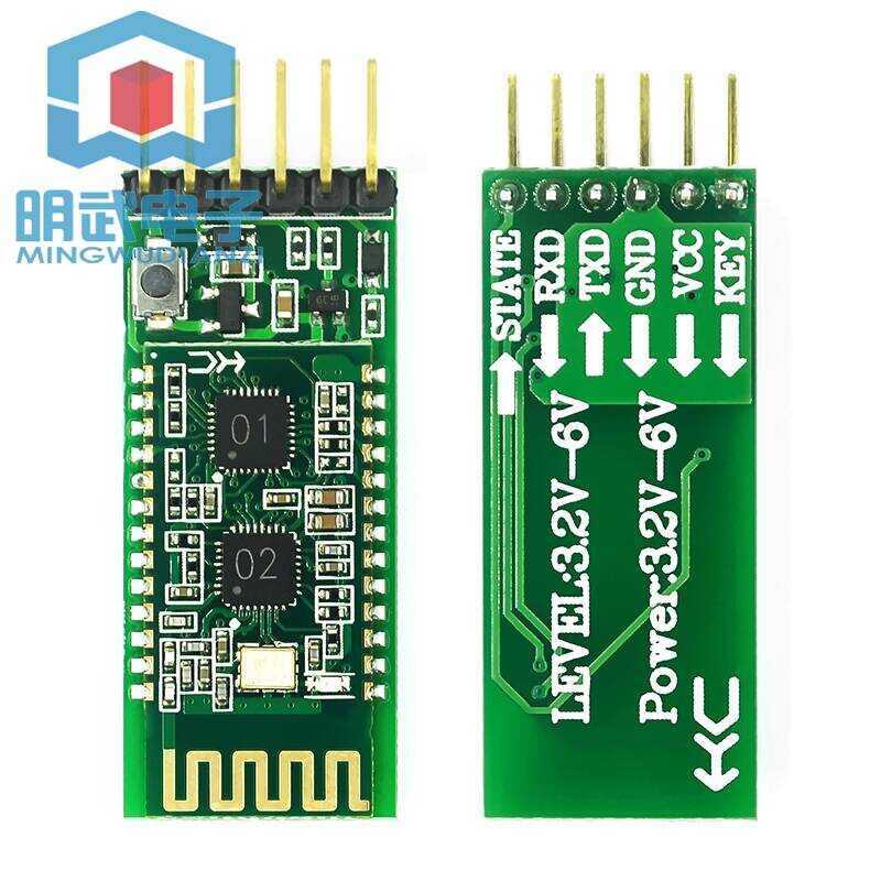 Модуль Bluetooth HC-02 Двухрежимный Беспроводной Bluetooth Последовательный Порт Прозрачная Передача СовмеСтим С МодуляМи Тип опции доставки: HC-02Dсприпаянным