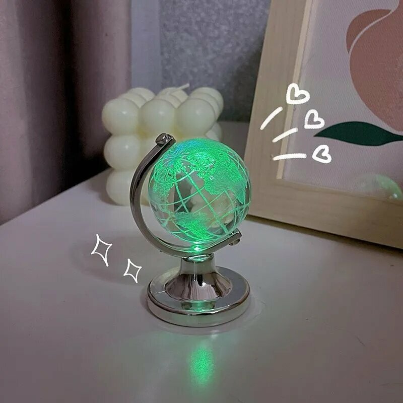 Светодиодный хрустальный глобус, безделушки для гостиной спальни