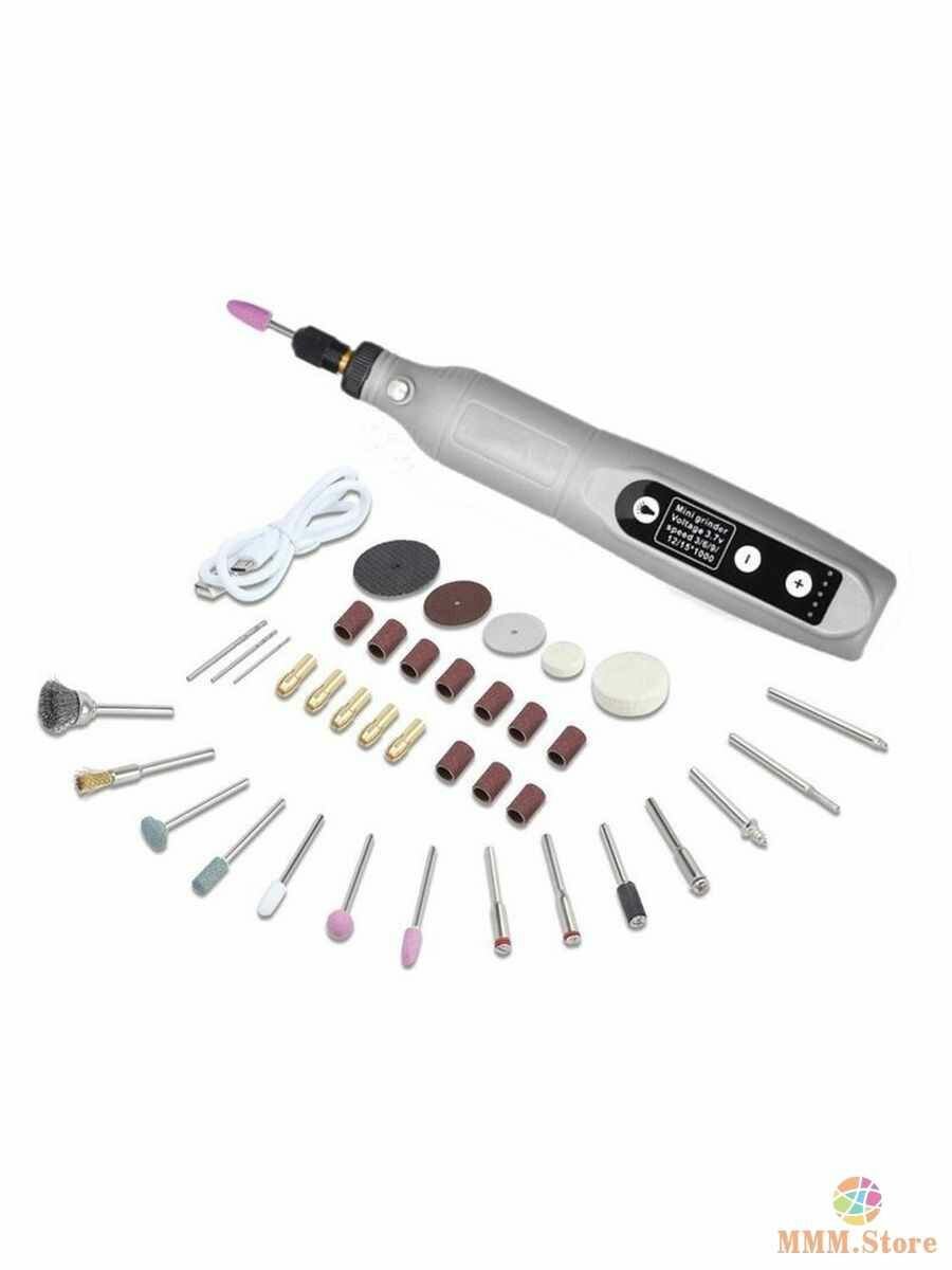 Портативная шлифовальная машина, 5-скоростная регулировка, инструмент для полировки ювелирных изделий.