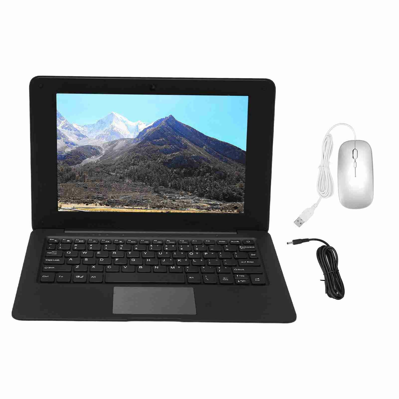 10,1 дюйма ноутбука ЖК -дисплей 64G ПЗУ Двойной ядро 2,4 ГГц 2500 мАч. Компьютер надела для офиса дома 100–240V Великобритания 6G RAM 64G ROM ROM