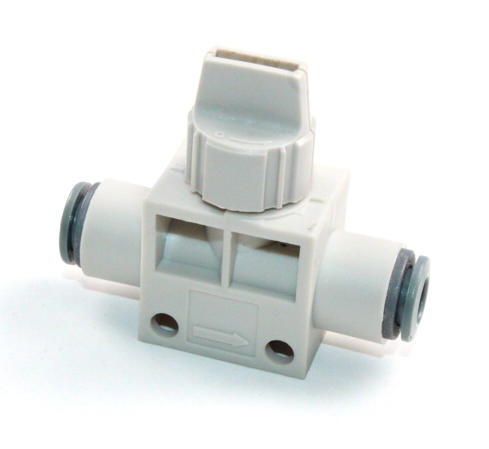 R7958 6 Мини-кран 6 мм, Клапан отсечной, Camozzi