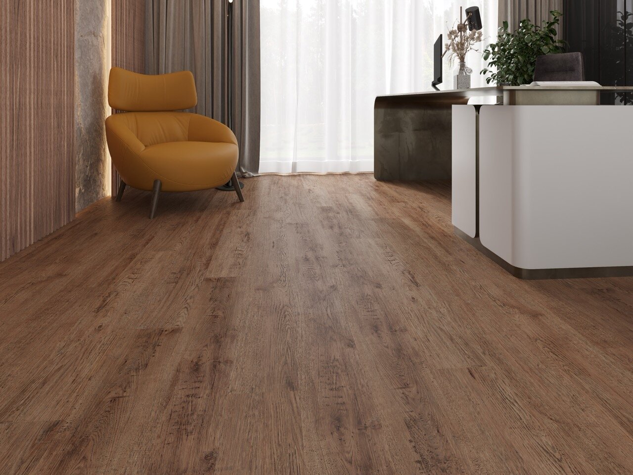 Виниловая плитка SPC CronaFloor Nano 4V Дуб Античный ZH-82017-2 (в уп. 10 шт./2.16 кв. м)