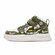 Кроссовки Warrior Air Jordan 1 Mid Sneaker School, размер 36, черный