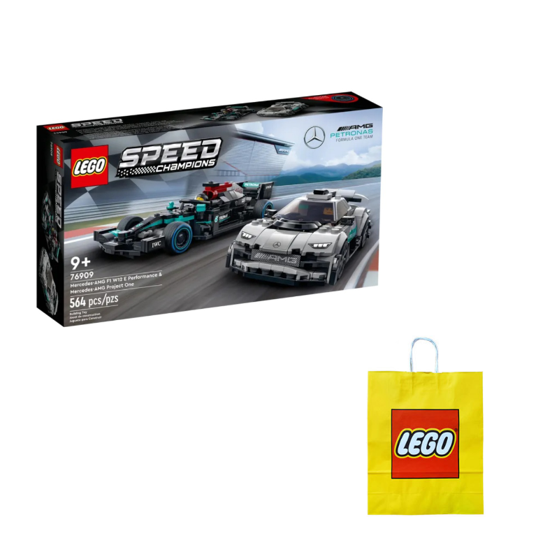 Конструктор LEGO Mercedes-AMG F1 W12 E Performance & Mercedes-AMG Project One, 1311736125