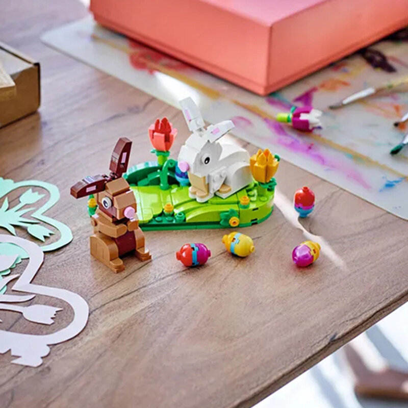 Конструктор LEGO Easter Cute Rabbit 40523, мультиколор — фото 1