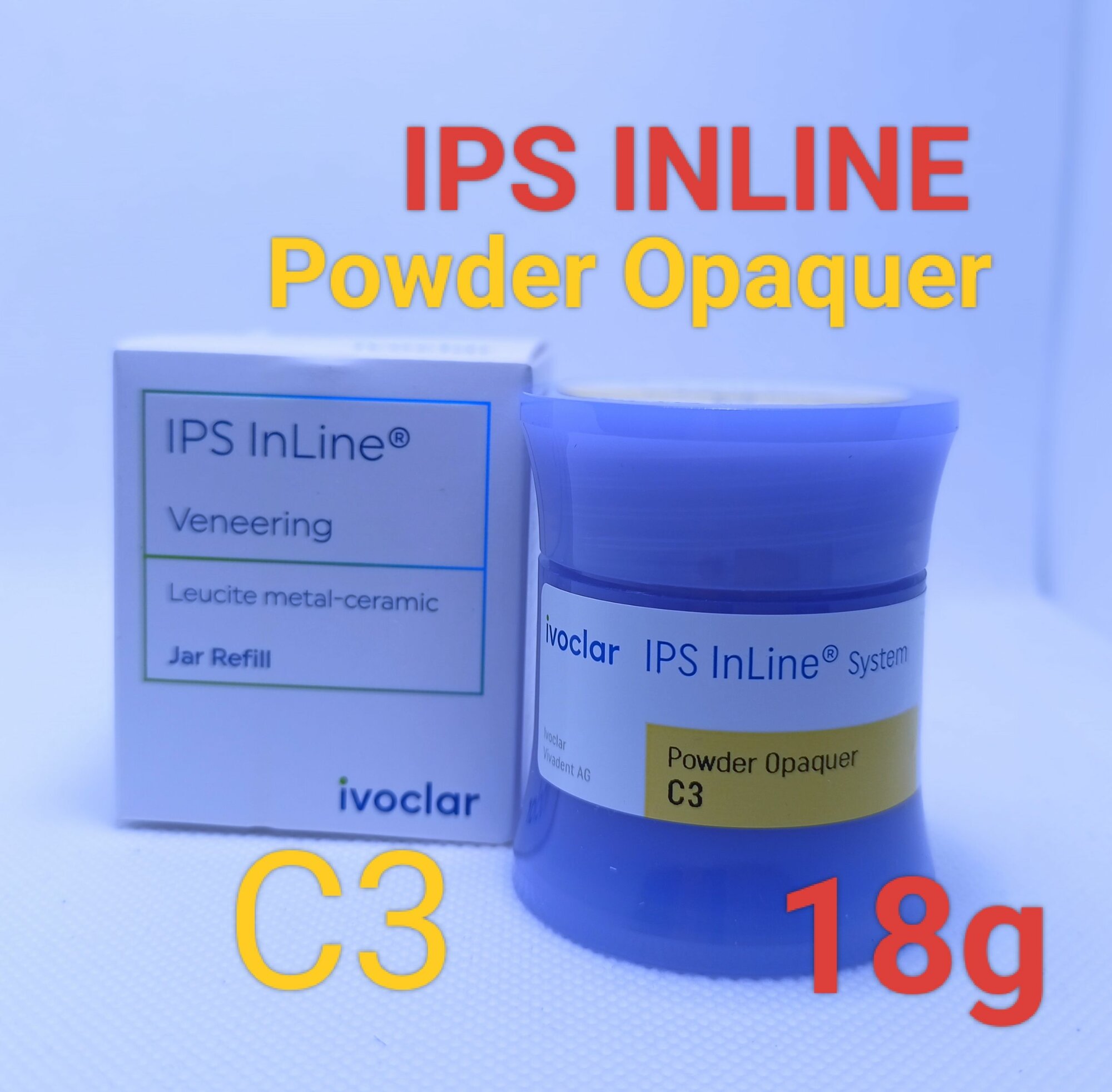 IPS InLine Powder Opaquer керамическая масса C3 18 г