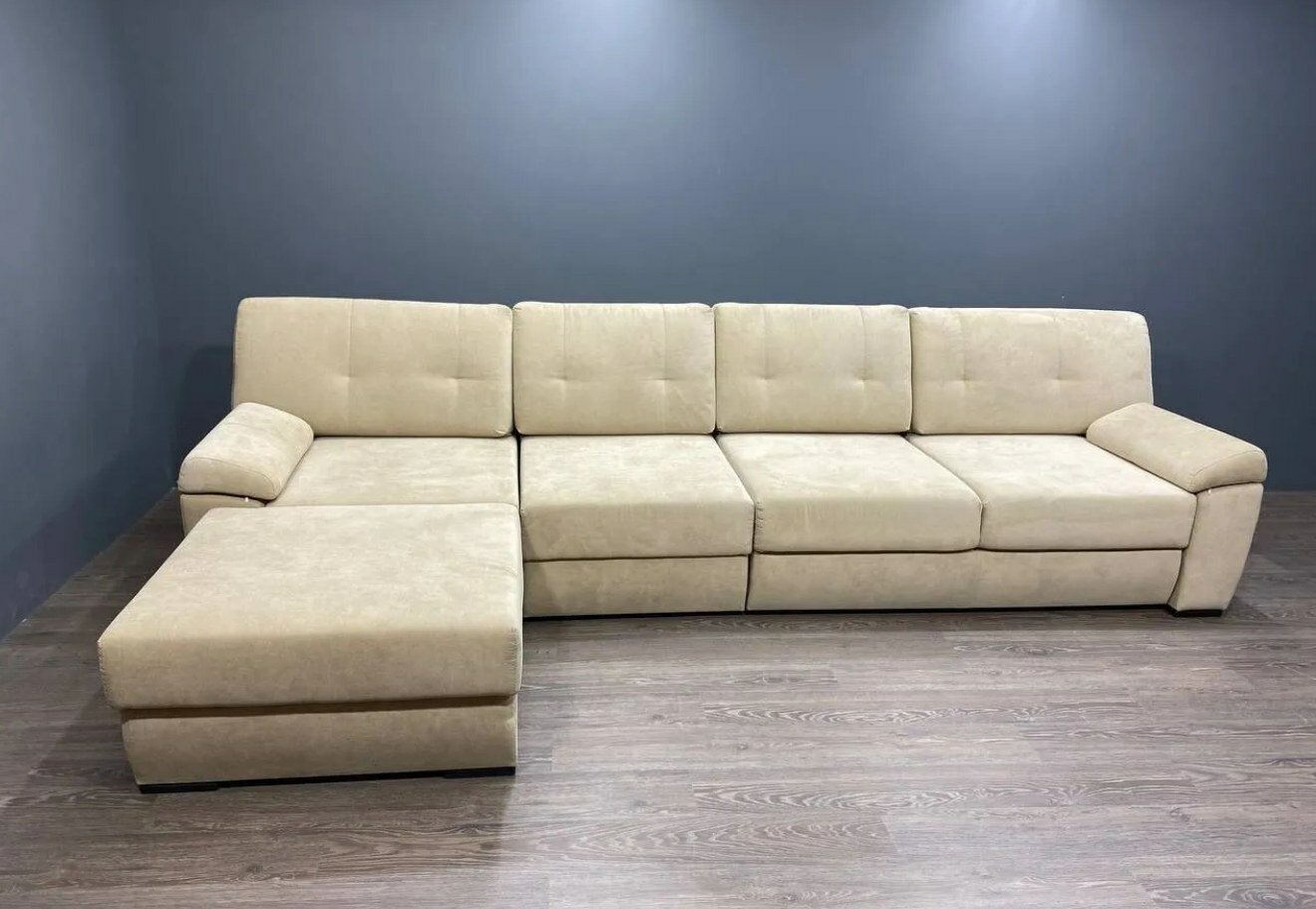 Прямой диван «SYDNEY» / «сидней», положение релакс, глубокая посадка, место для хранения, регулируемые подлокотники