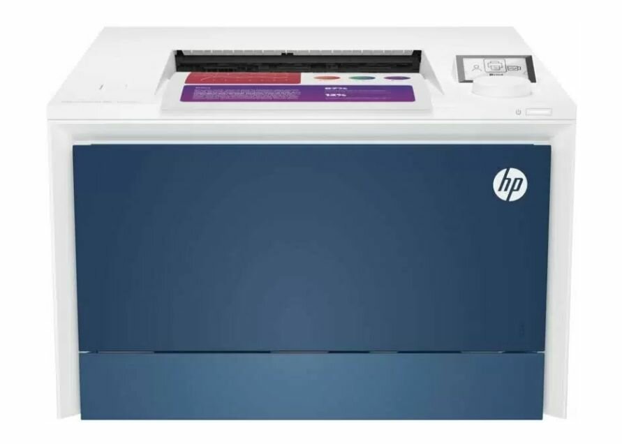 Принтер лазерный HP Color LaserJet Pro 4203dw (5HH48A), белый/синий