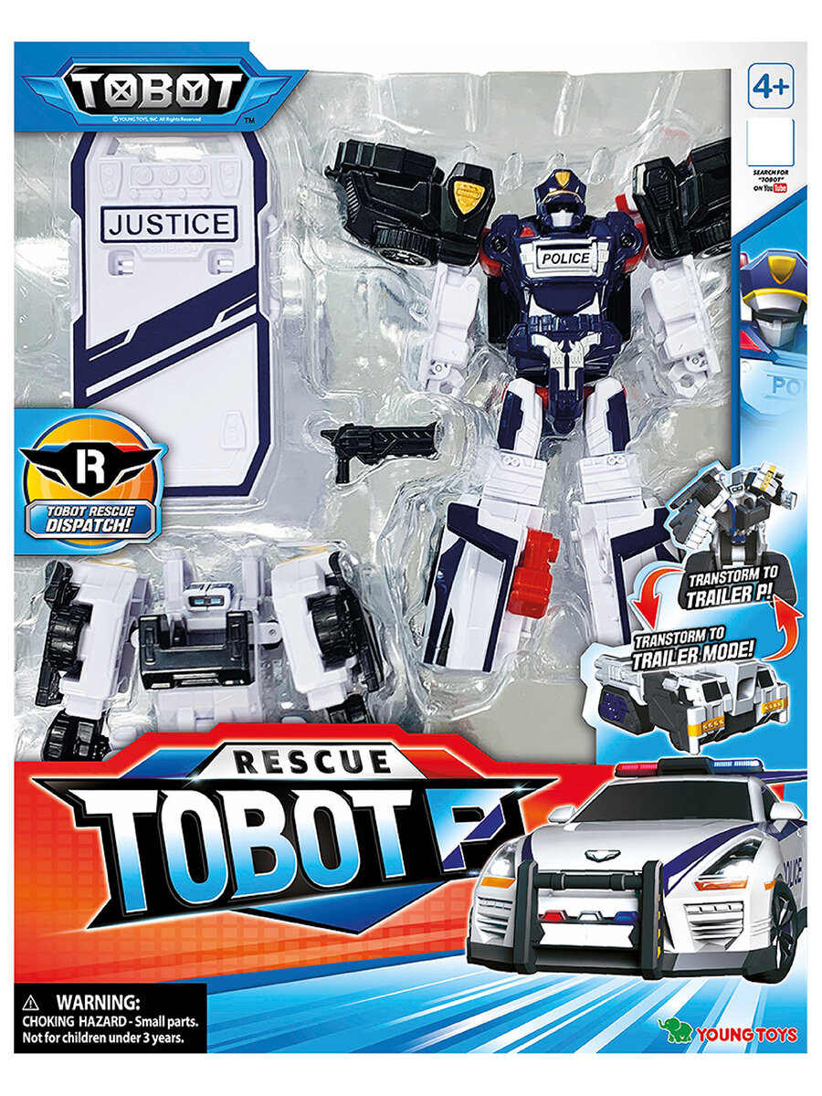 Tobot Робот-трансформер Тобот P New XL 301152 с 4 лет