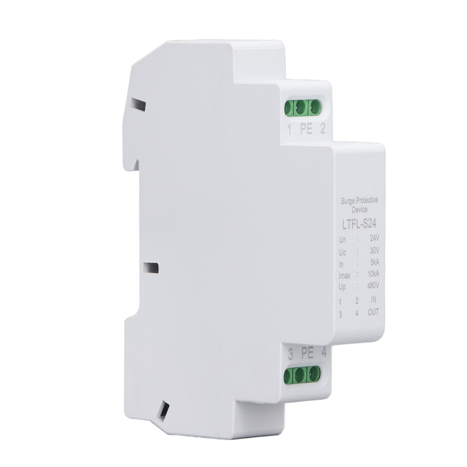 Устройство защиты от перенапряжения 24 В, 5-10 кА, с портом связи RS232 RS485 RS422, ограничитель перенапряжения