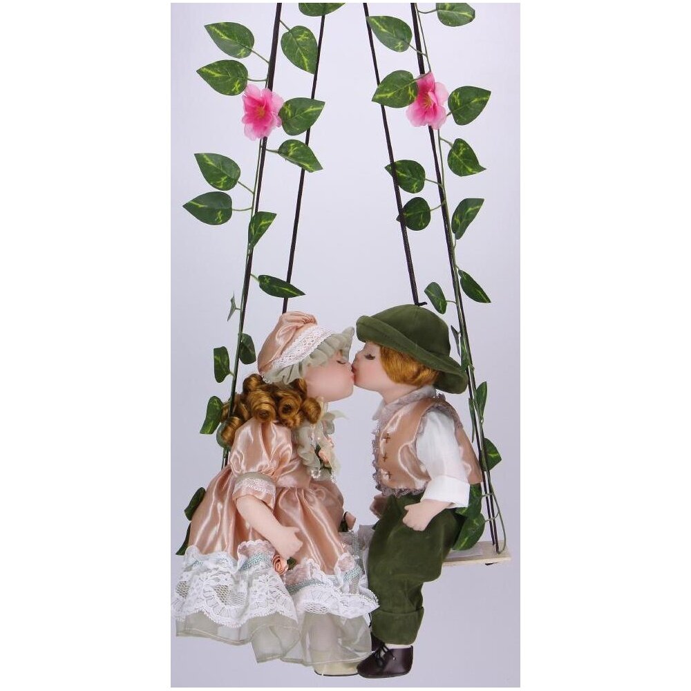 Polly Dolls YF-14199-200-G Куклы фарфоровые polly dolls кай и герда