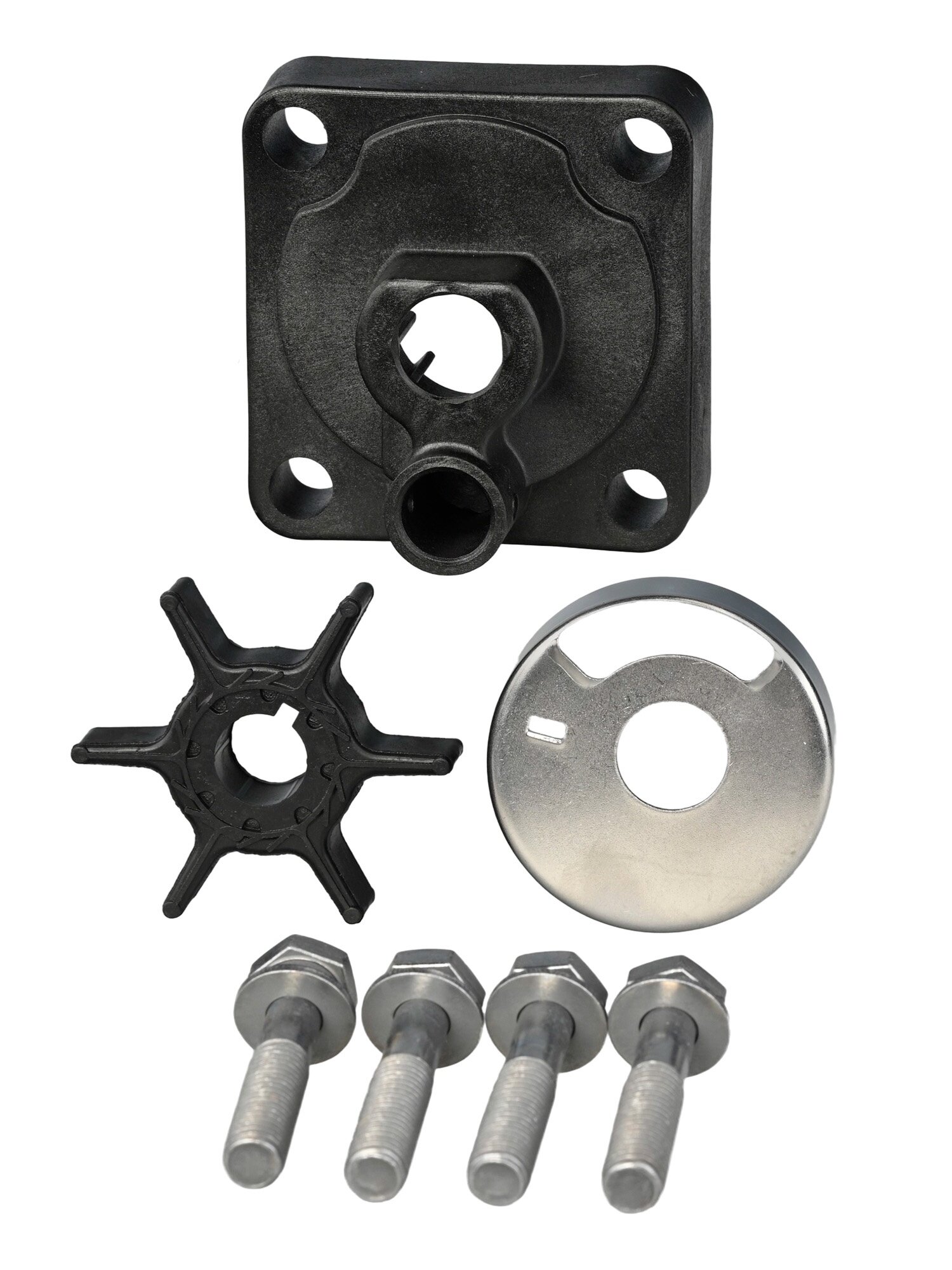 Ремкомплект помпы для Yamaha 9.9, 15 л. с. 2т 63V-W0078-01 с корпусом