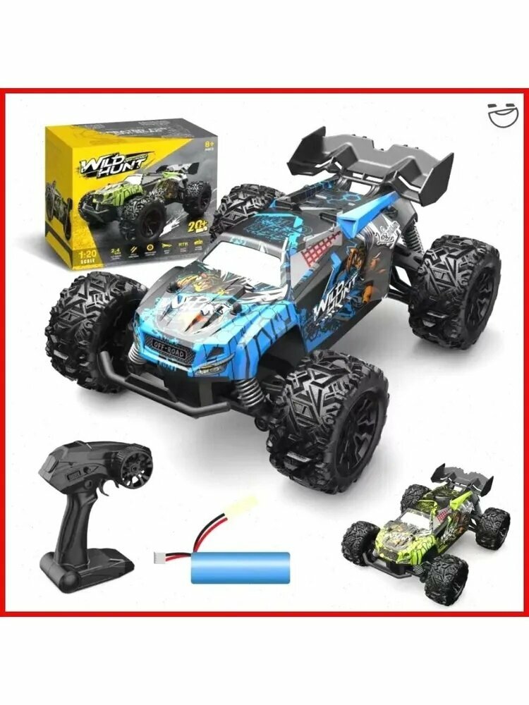 Машина на пульте управления 70 км/ч , Большой внедорожник на радиоуправлении, Монстр вездеход