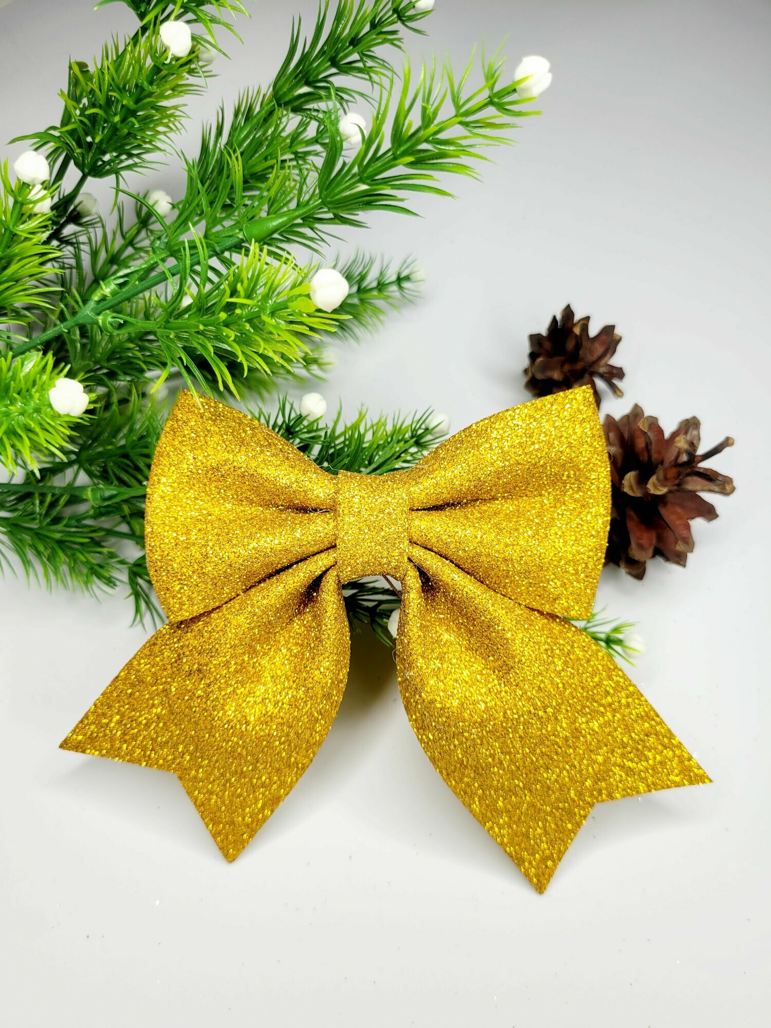 Бант на елку