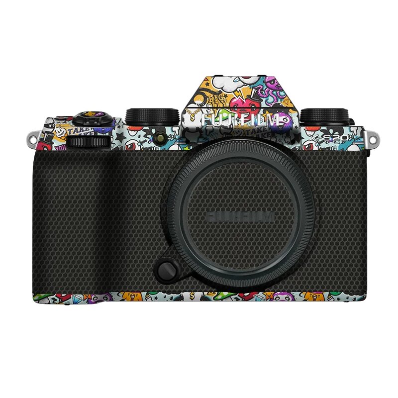 Защитная пленка для корпуса камеры Fujifilm X-S20 - Необычный элемент, клеящаяся пленка для защиты беззеркальной камеры