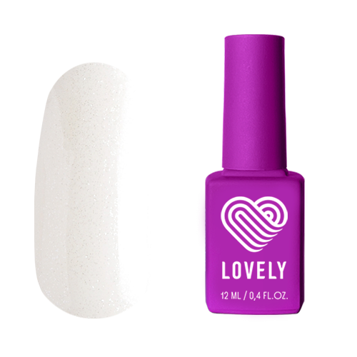 База камуфлирующая BS04 с шиммером, оттенок молочный, 12 ml Lovely