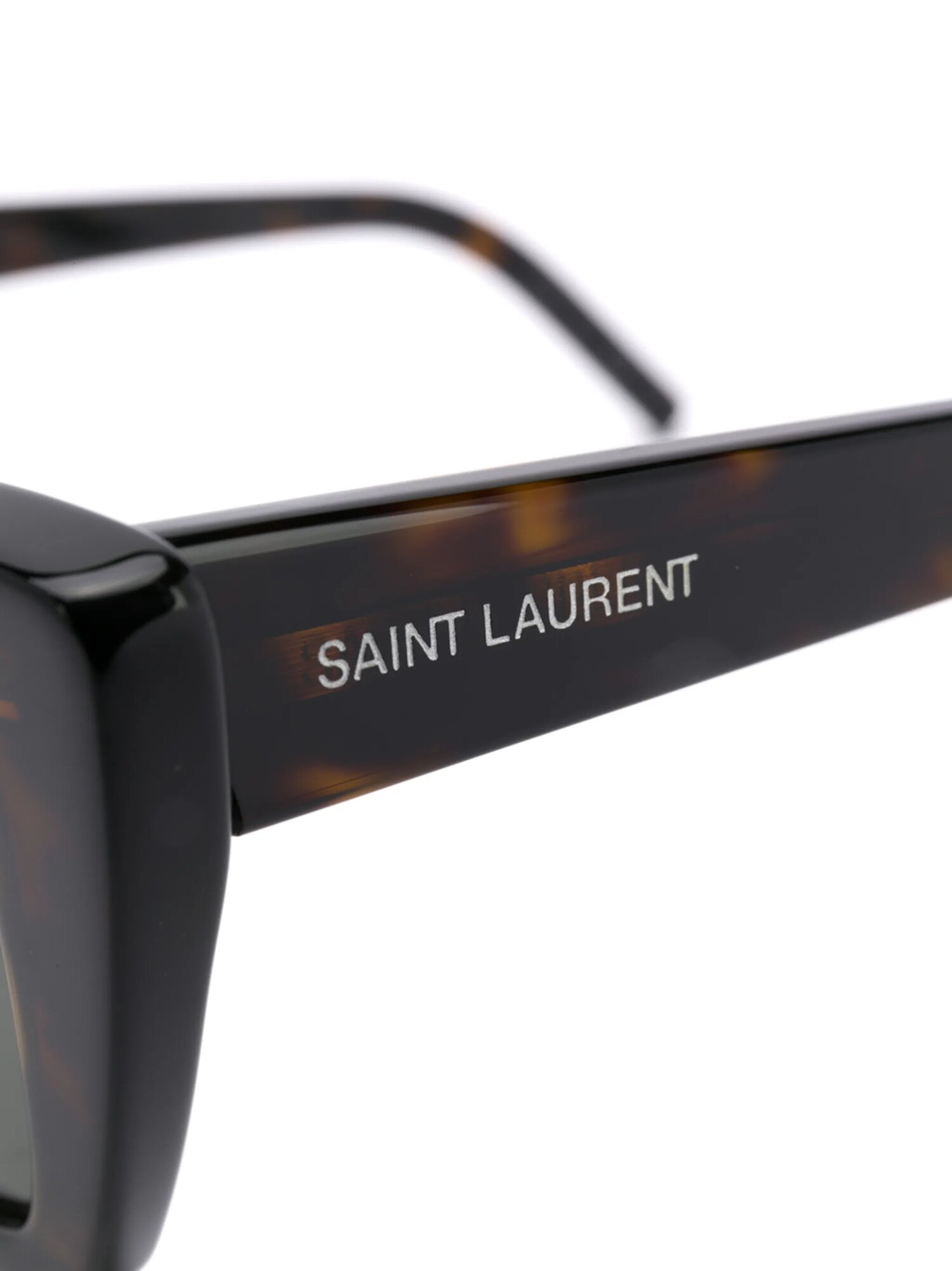 Солнцезащитные очки Saint Laurent, коричневый — фото 1