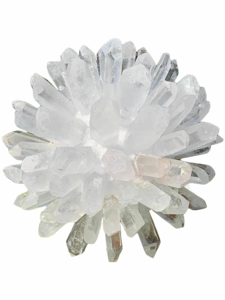 Друза Горный Хрусталь, Оберег декоративный для интерьера, минерала кварц.