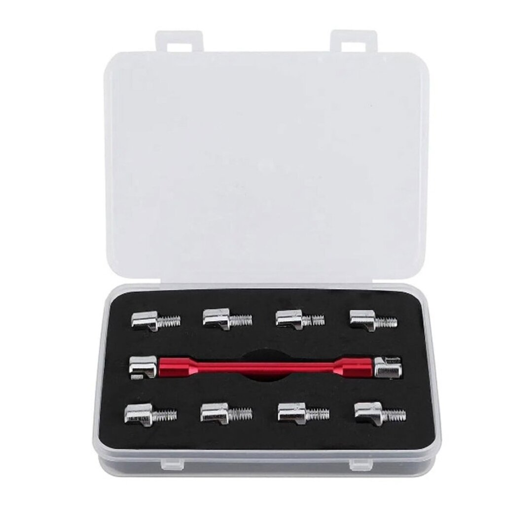 Набор гаечных Ключей для мотоциклов со спицами 5,0 ~ 6,8 мм-красный