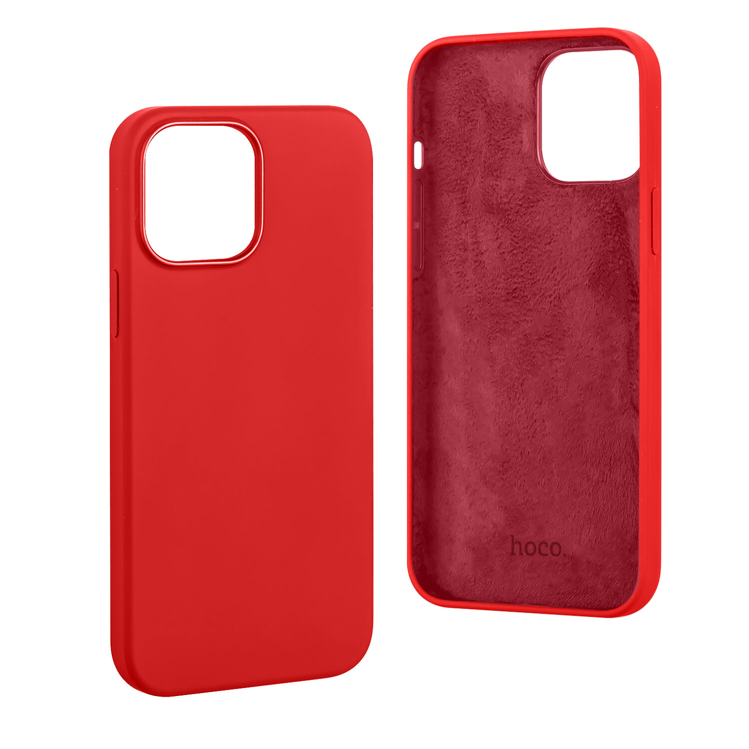 Чехол IPH 13 Mini (5.4) Pure series protective case HOCO Red