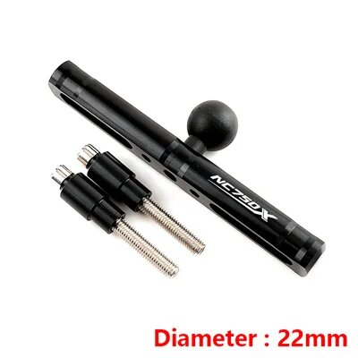 Перекладина руля для HONDA NC750X 22mm Black