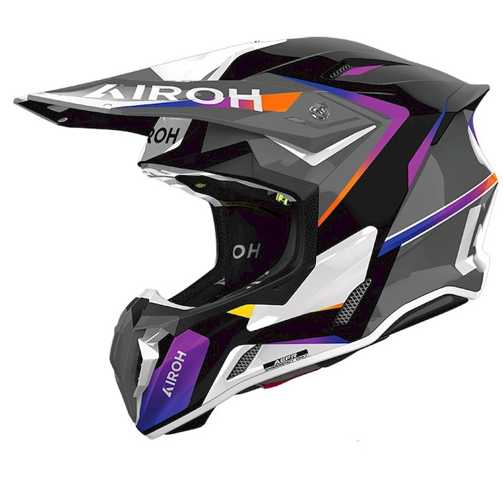 Шлем Airoh TWIST 3 HUSTLE глянцевый, XS