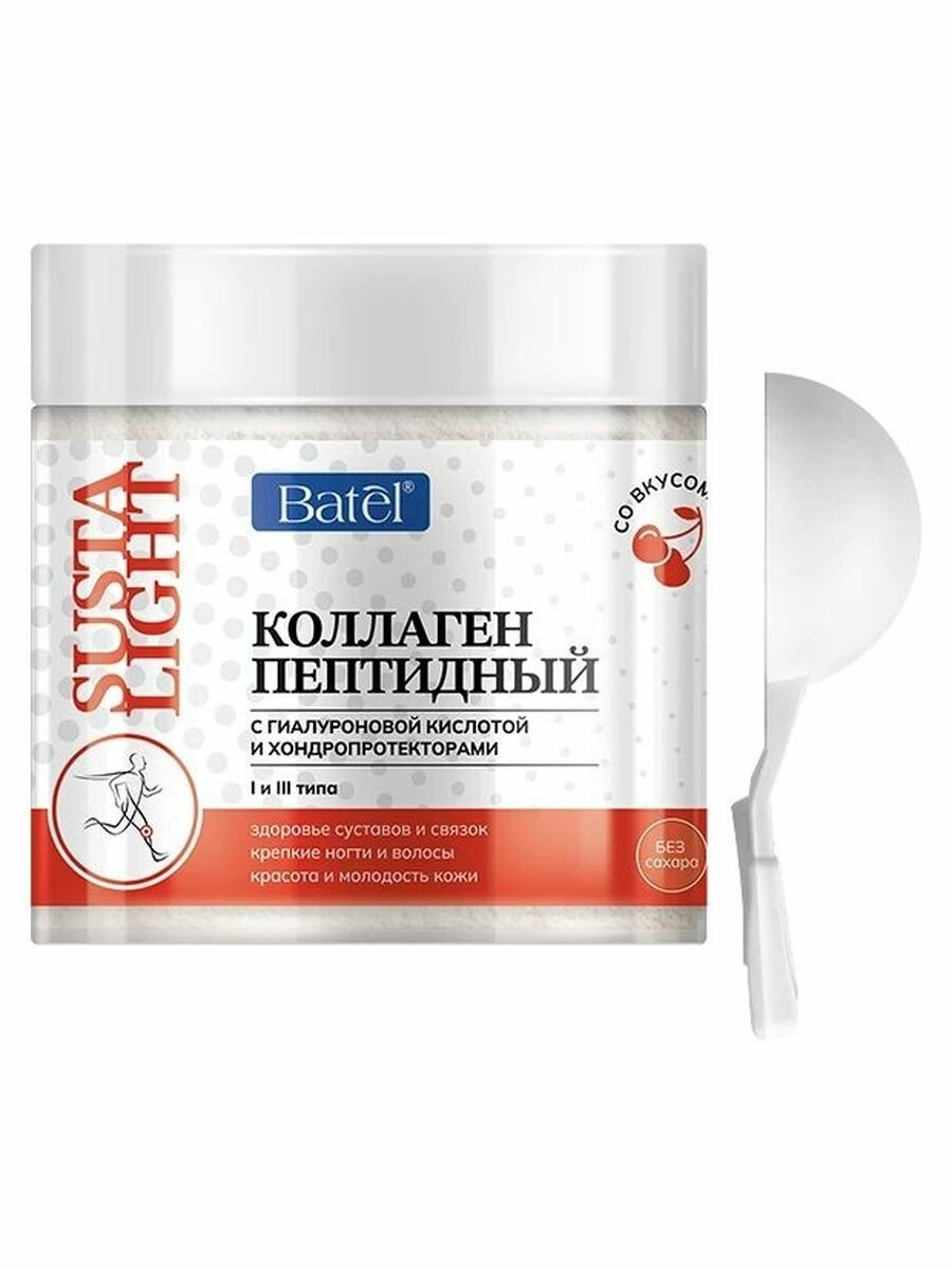 Batel. Коллаген пептидный с гиалуроновой кислотой и хондропротекторами