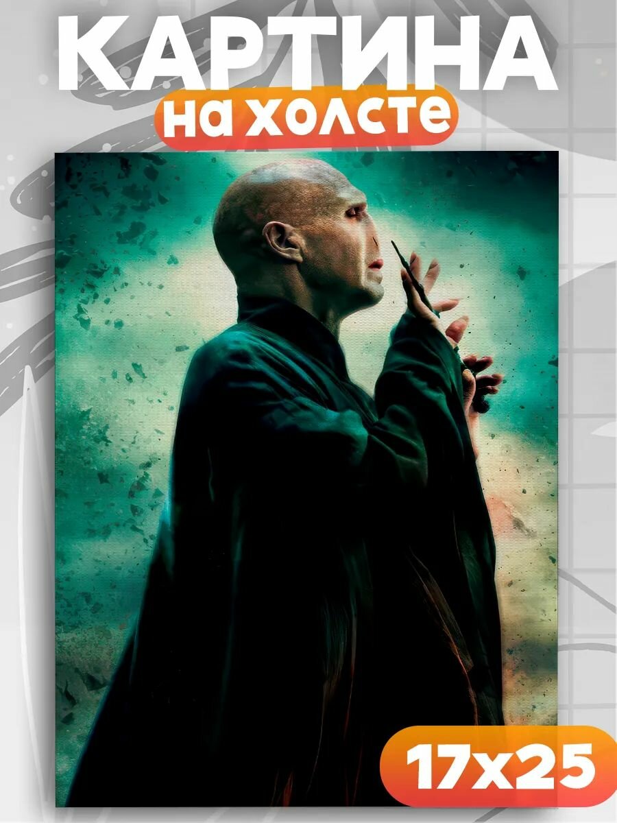 Картина на стену Гарри Поттер, на подрамнике, 1шт, 25х17 размер.