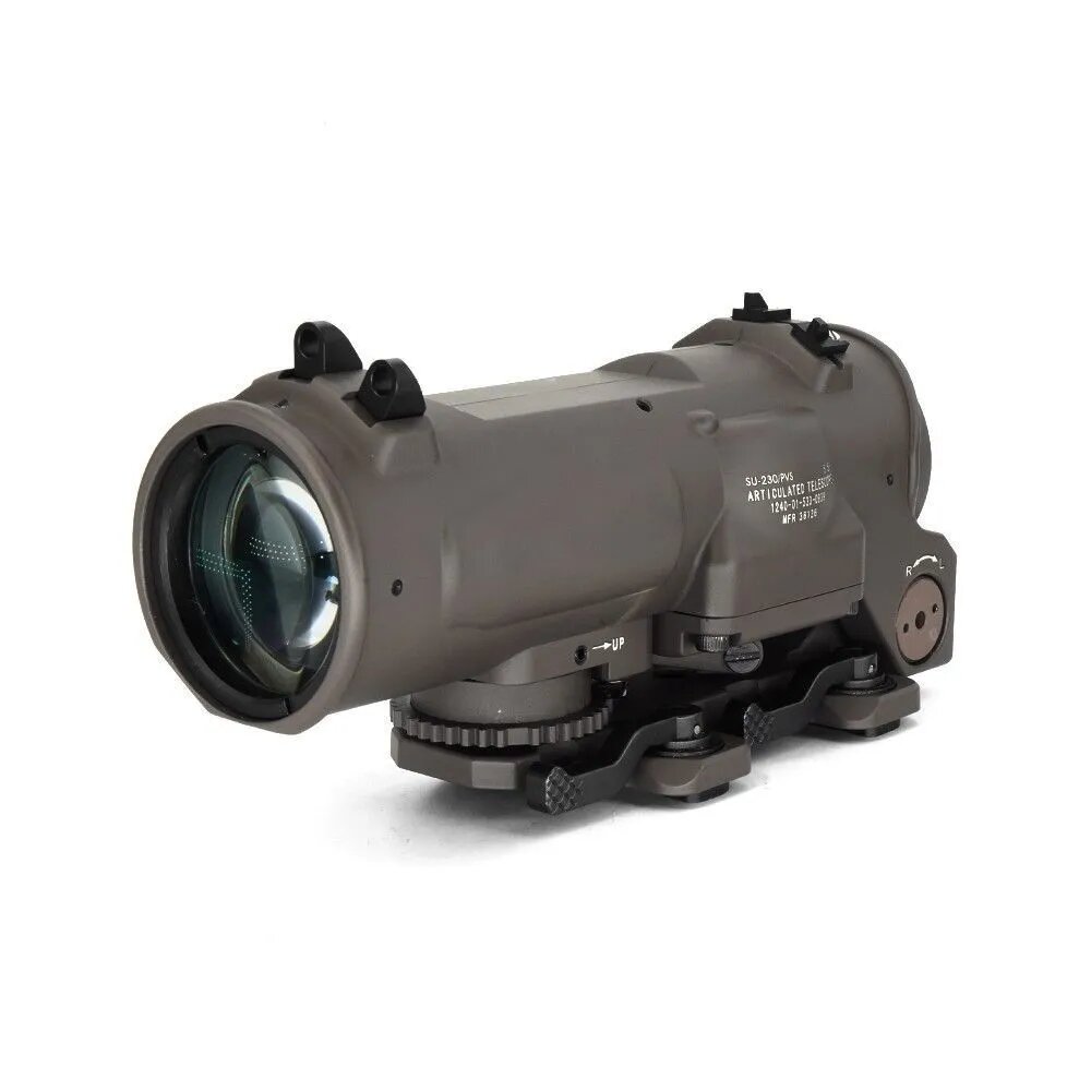 Реплика оптического прицела Airsoft Elcan SpecterDR Gen3 1-4X тактическое снаряжение для симуляции, в наличии.
