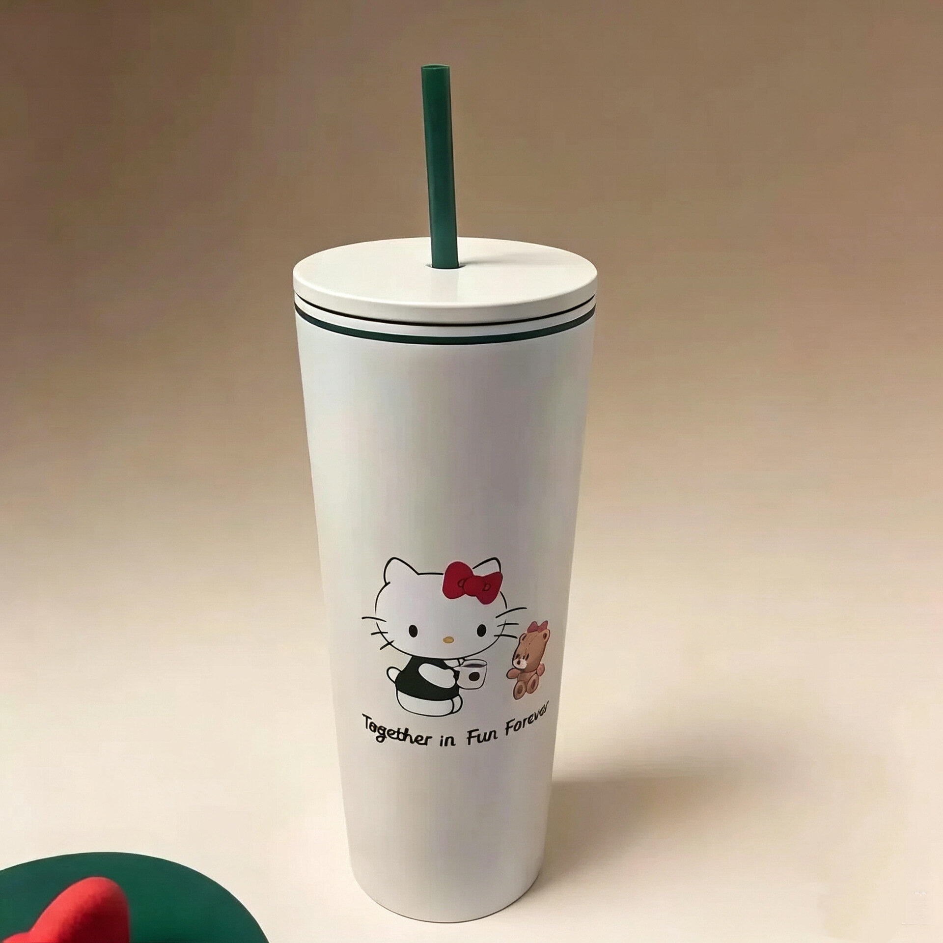 Кружка для кофе/дорожная кружка Starbucks Hello Kitty из нержавеющей стали.