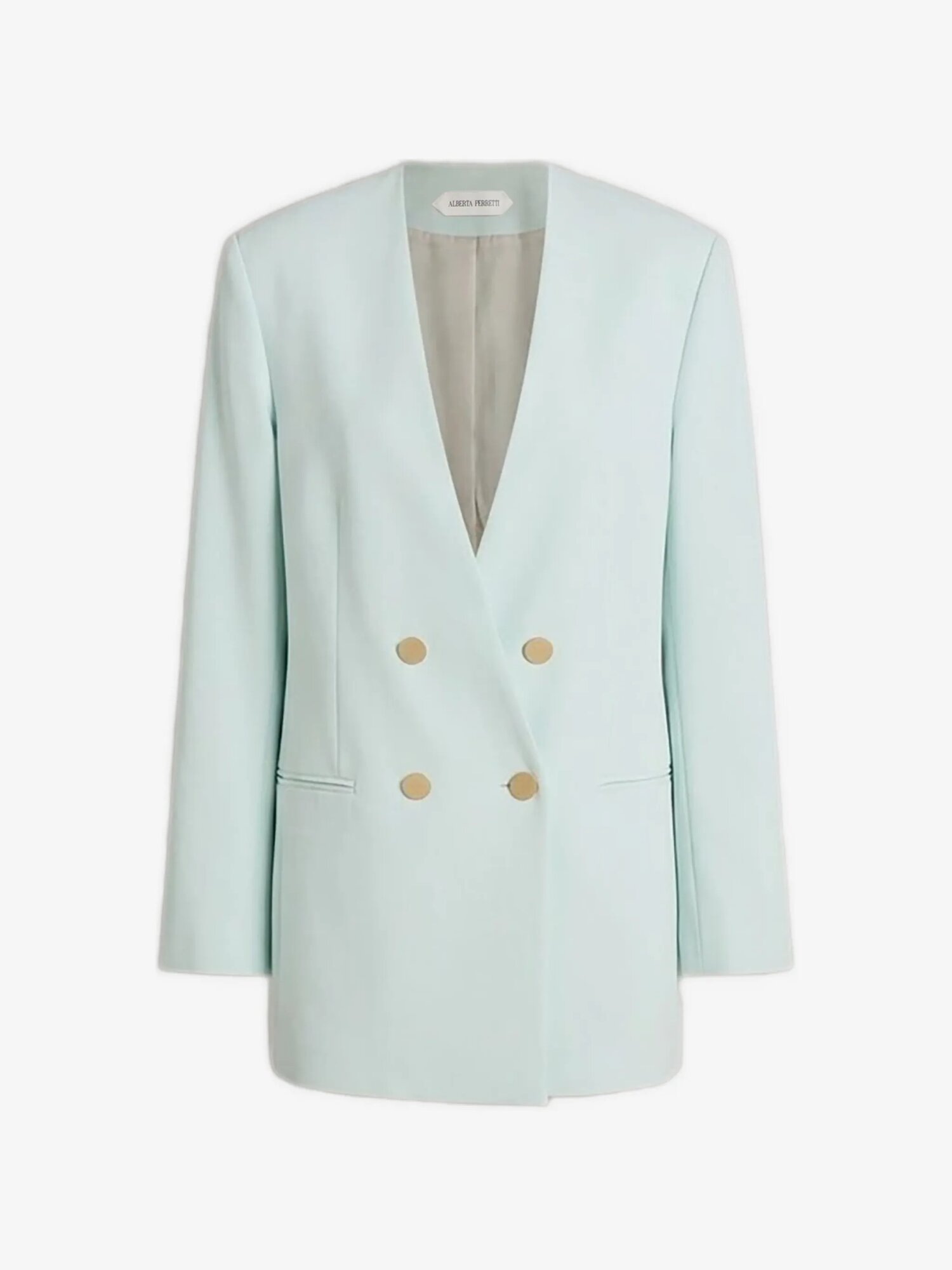 Пиджак Alberta Ferretti Double-breasted blazer, размер 46