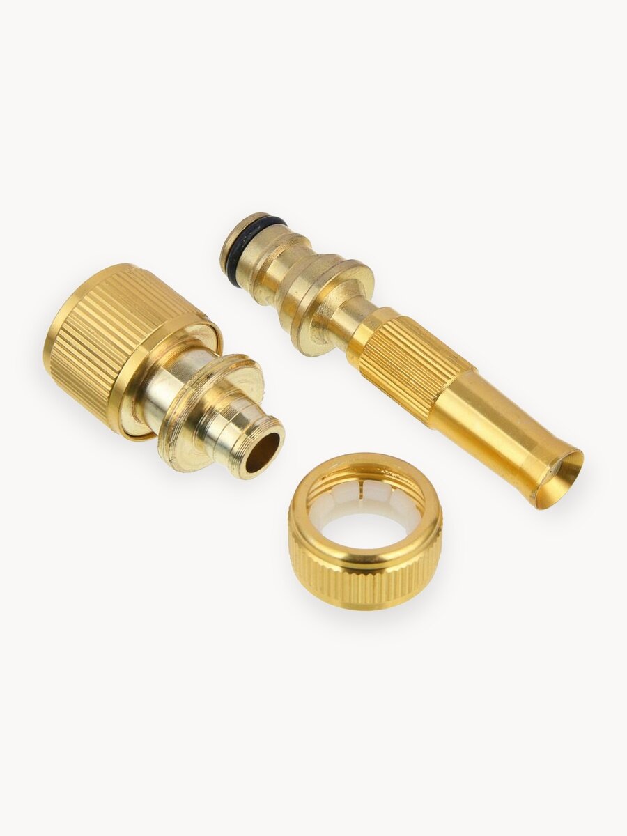 Набор для полива коннектор и распылитель на шланг