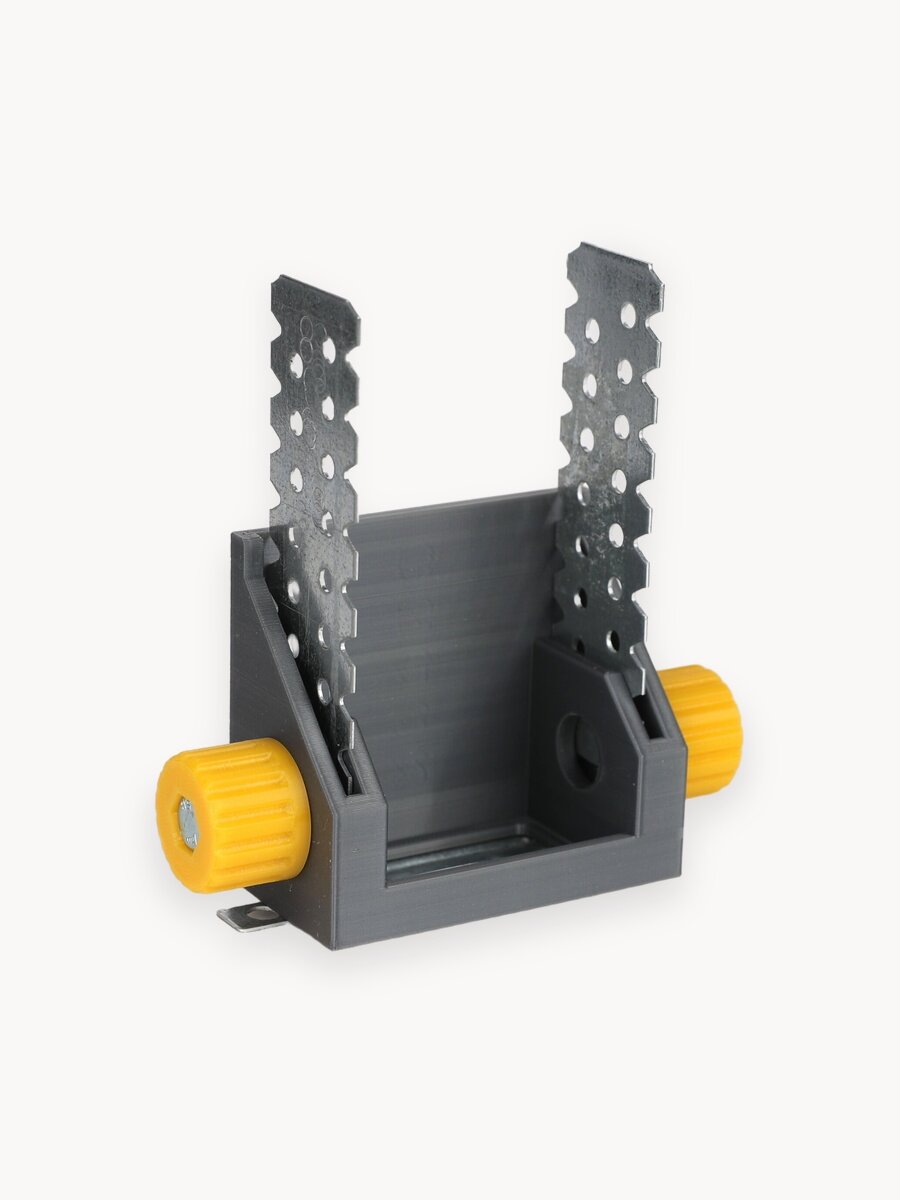 Держатель профиля гипсокартона. Правка для выставления профиля (ПП 60х27), 2 штуки