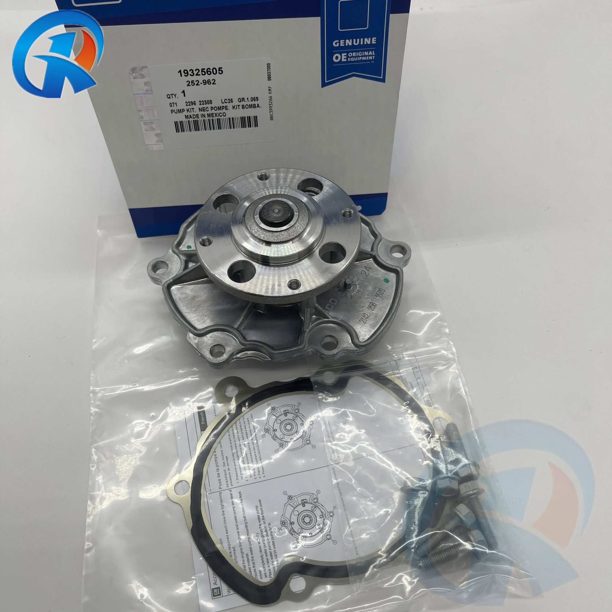 19325605 252-962 водяной насос двигателя для Chevrolet Buick GMC Jimsey надлежащего каньона территории л