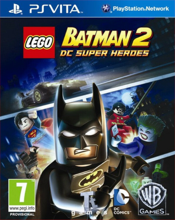 Игра LEGO Batman 2: DC Super Heroes (LEGO Бэтмен 2: DC Супергерои) (PS Vita) (rus sub)