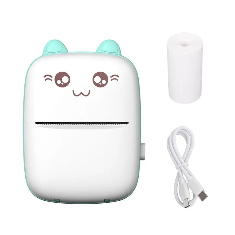 Термотрансферный мини-принтер монохромный и цветной для печати этикеток и штрихкодов