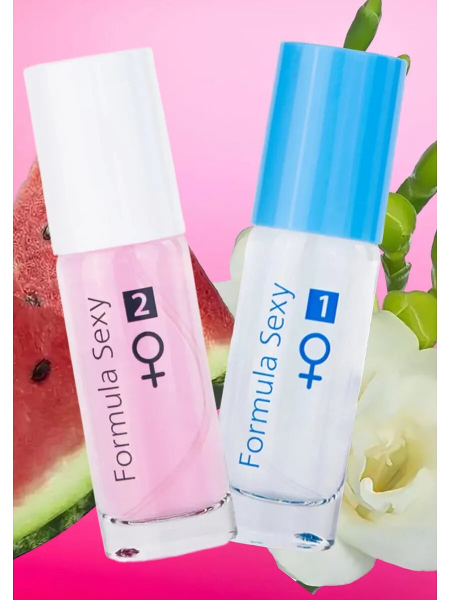 Духи Formula Sexy женские стойкие Формула Секси № 2 + № 1 2 шт по 30 мл