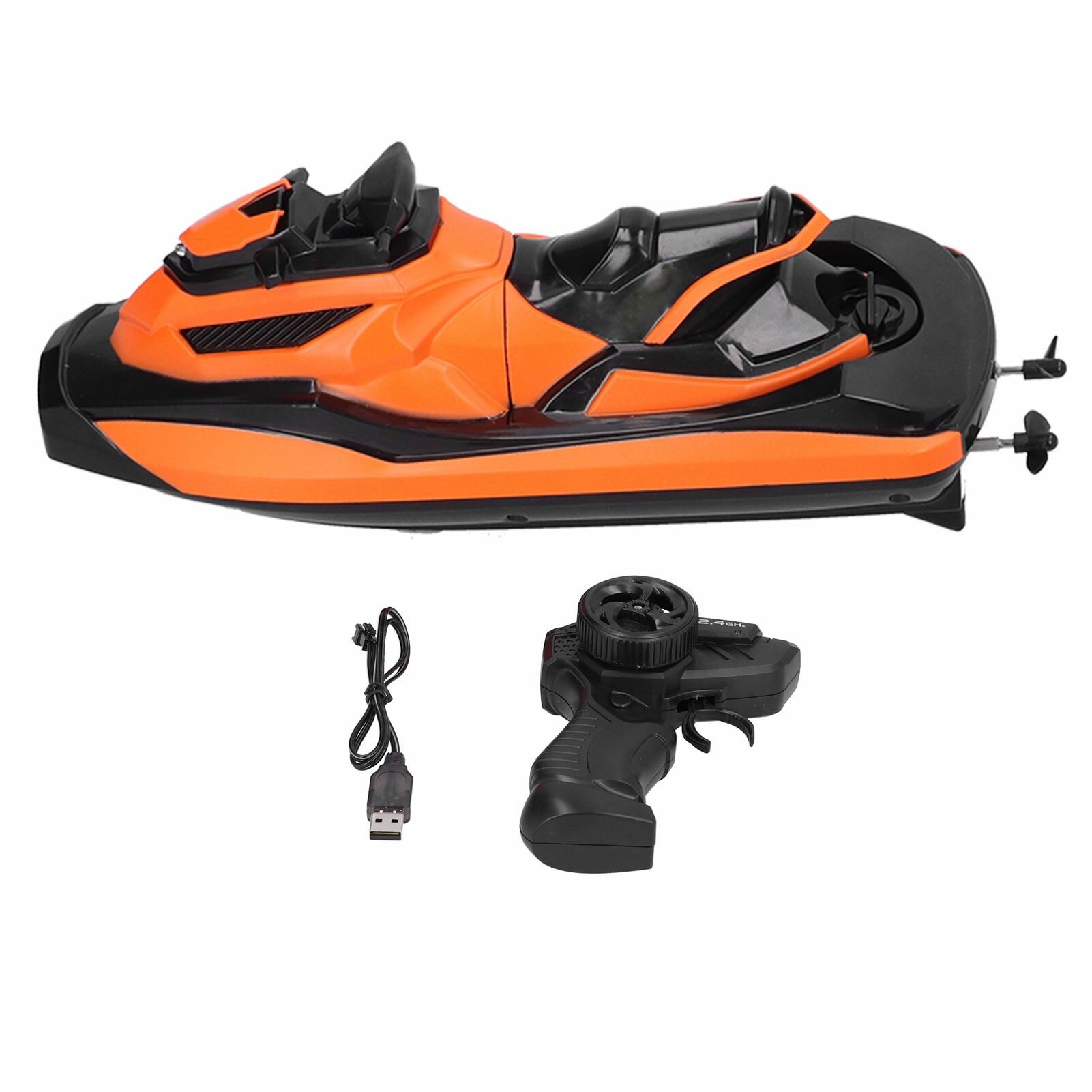 T16B 2,4G RC моторная лодка 1/47 RC скоростной катер игрушка гоночная лодка для детей и взрослых игрушки для бассейнов