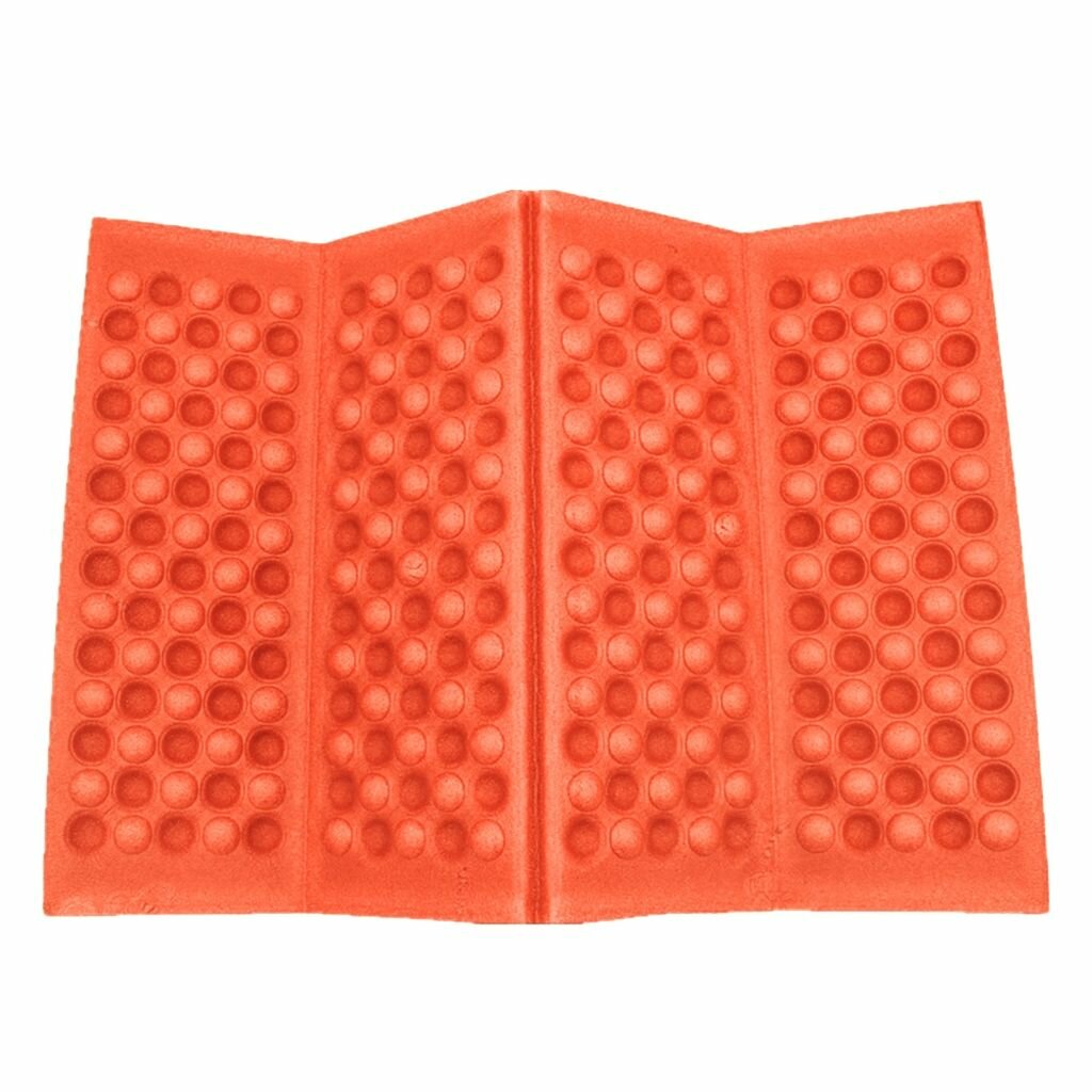 Коврик для пола XPE 4 складной поролоновый коврик водонепроницаемый и прохладный-оранжевый