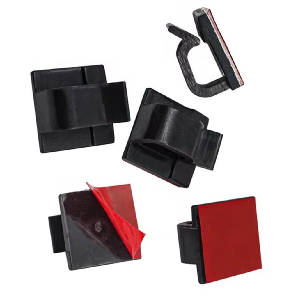 Универсальный зажим для управления кабелем Многоразовые пластиковые органайзеры шнура для домашнего офиса