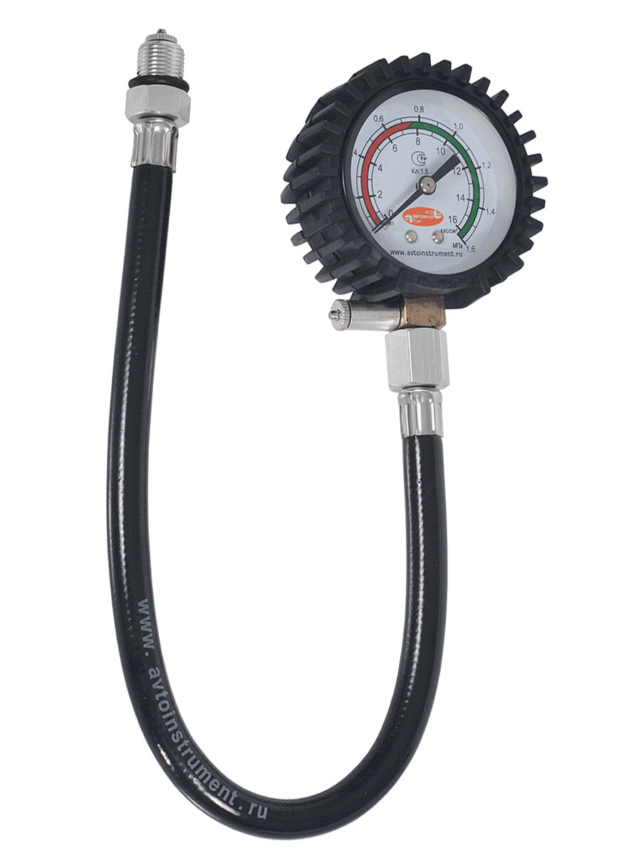 Компрессометр для бензиновых двигателей c гибким шлангом 40090