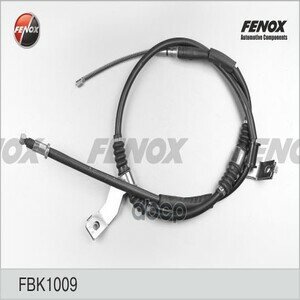 Трос стояночного тормоза левый, диск. мех, l1635мм FENOX арт. fbk1009